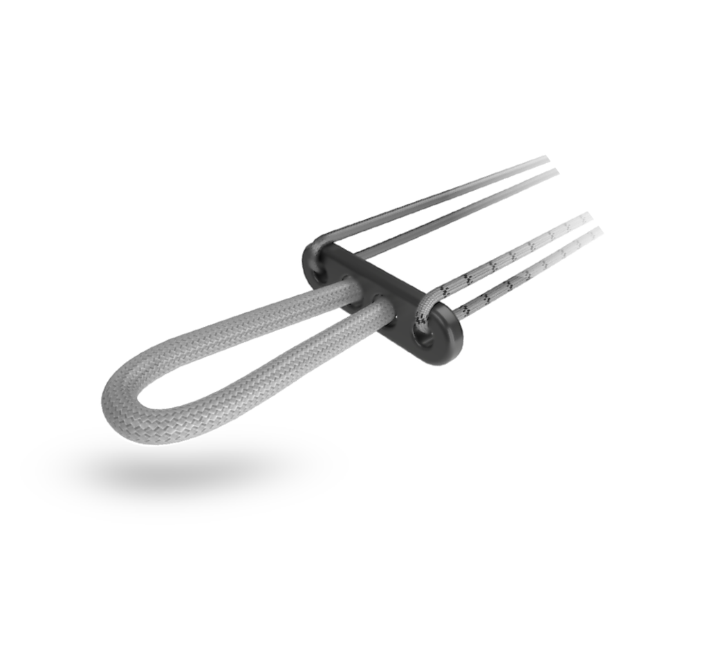 INFILOOPs with XL 14 x 5mm Titanium Button